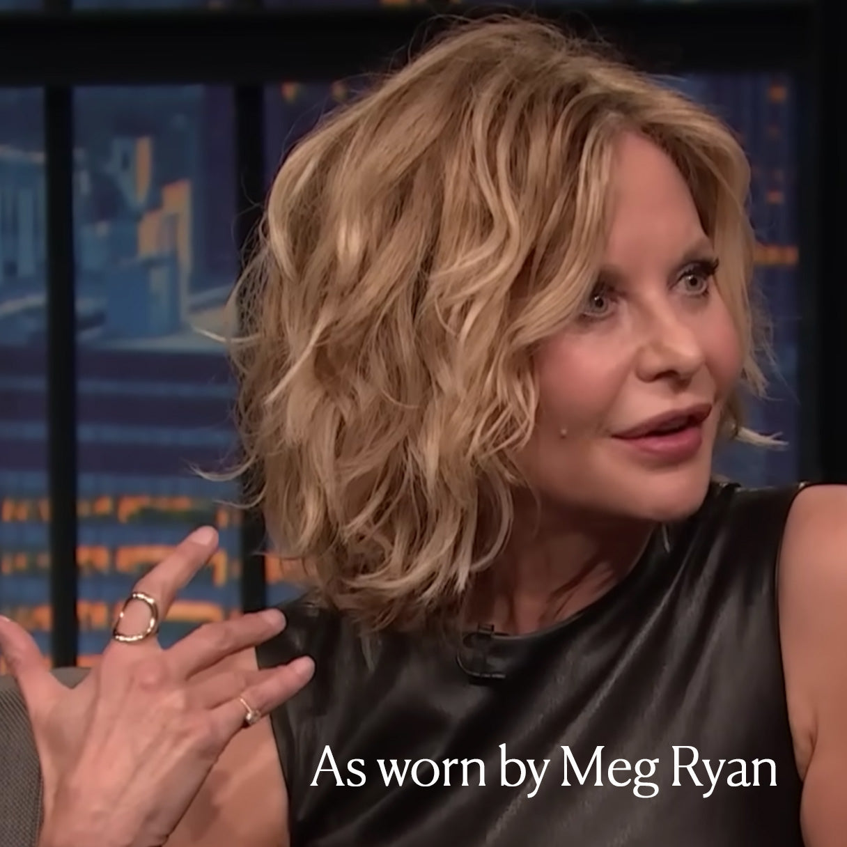 Bold Gold Continuity Ring | White/Space